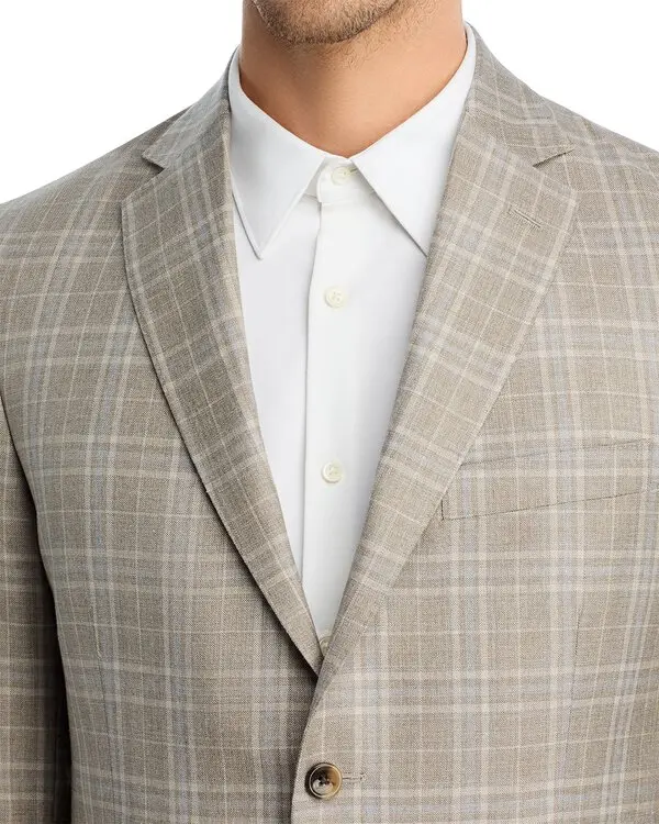 Bloomingdale'S Regular Fit Plaid Sport Coat Exclusive