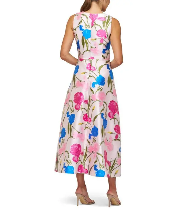KAY UNGER Payton Tea Length Dress