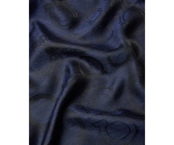 FERRAGAMO Fibbie Gancini Silk & Cashmere Stole