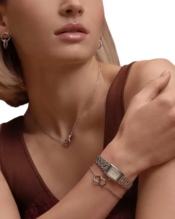 OLIVIA BURTON Mini Grove Watch 16mm X 20mm - White/silver