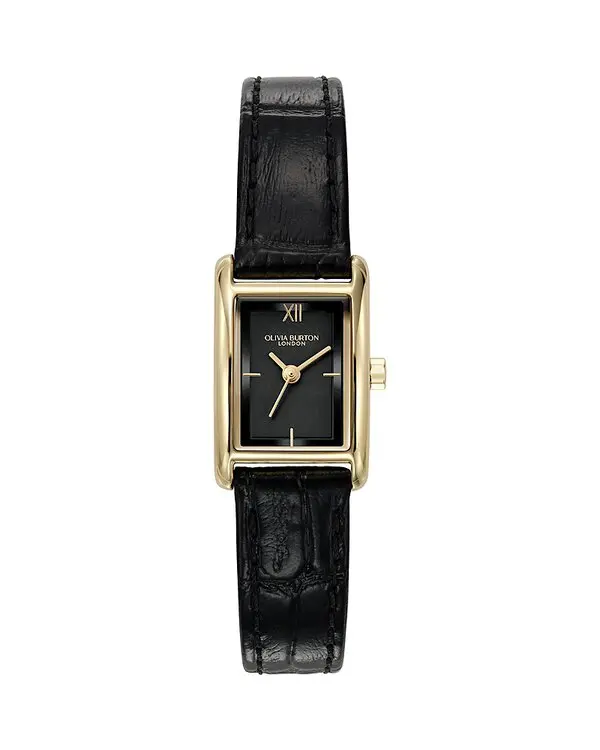 OLIVIA BURTON Mini Grove 16mm Watch - Black/black