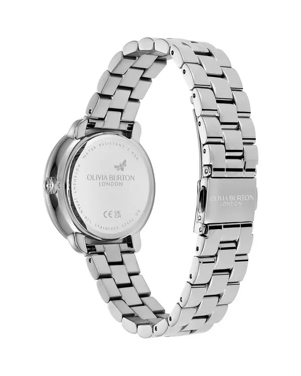 OLIVIA BURTON Moonphase Watch 34mm - Pink/silver
