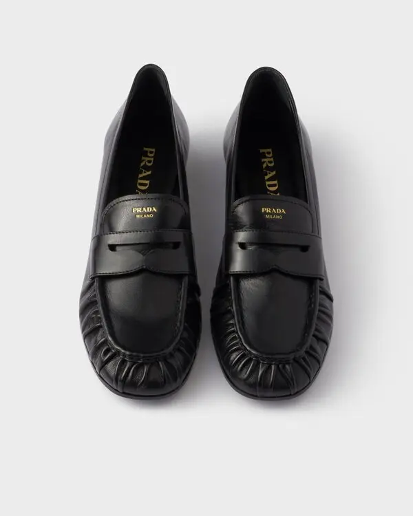 Prada Leather Loafers