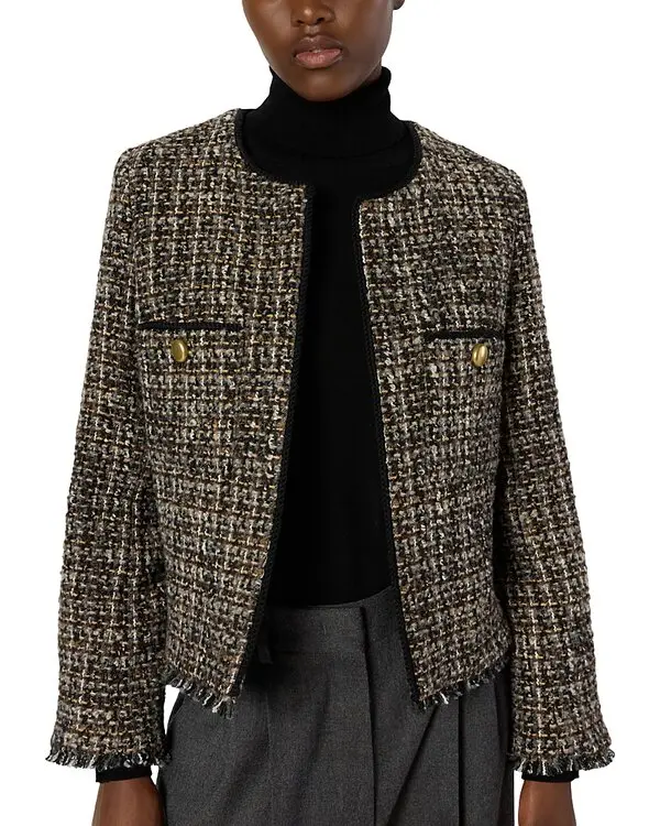 Gerard Darel Nour Tweed Jacket