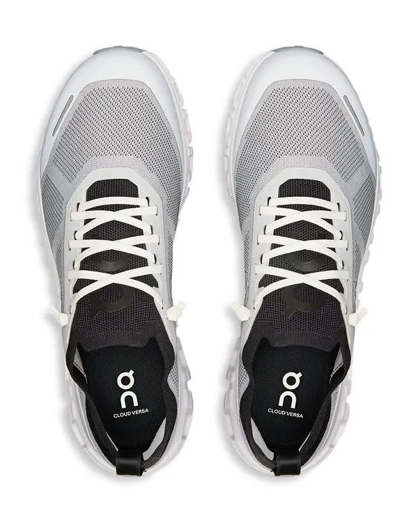 On Cloud 6 Versa Sneakers - White Black