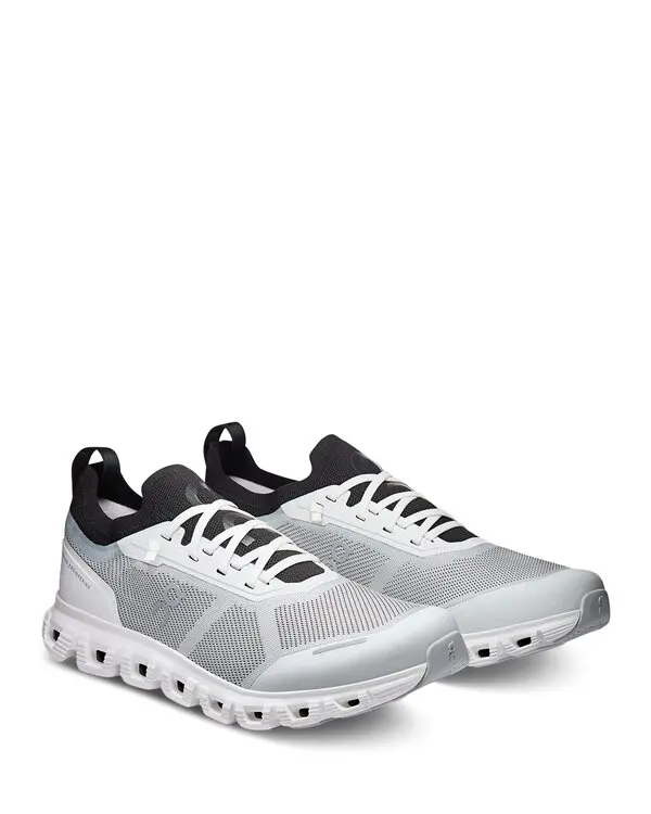 On Cloud 6 Versa Sneakers - White Black