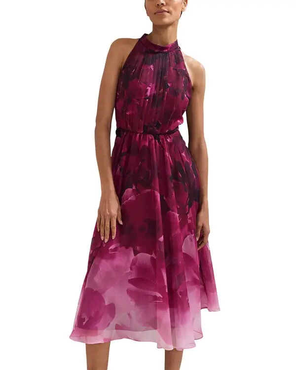 PHASE EIGHT Bethany Ombre Floral Print Dress