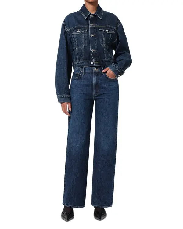AGOLDE Harper Mid-rise Straight Jeans
