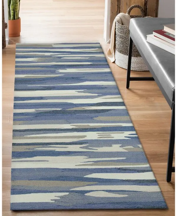 LUSH DECOR Liora Manne Capri Cloud Runner Area Rug, 2' X 5