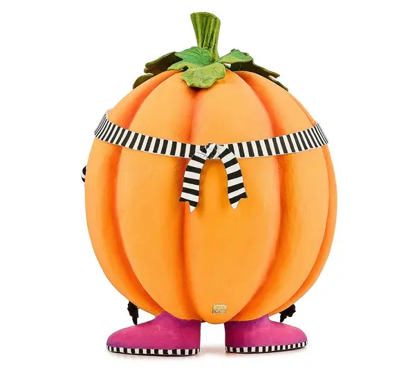 MACKENZIE-CHILDS Bandit Pumpkin