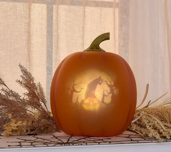 MINDSCOPE Jabberin' Jack 12' Animated Talking & Singing Pumpkin