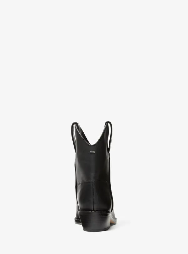 Michael Kors Noemie Leather Boots - Black