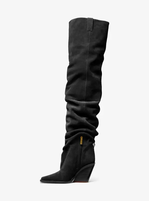 Michael Kors Noemie Over-the-knee Suede Boots