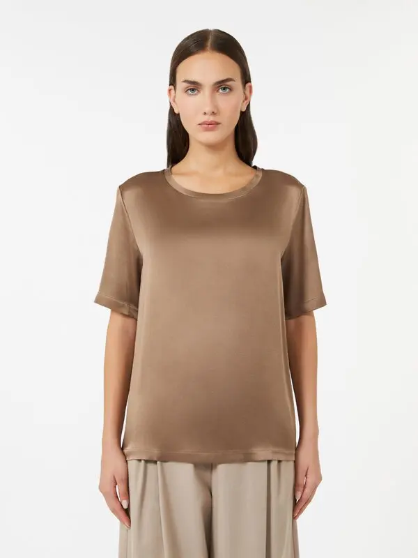 Max Mara Satin T-shirt