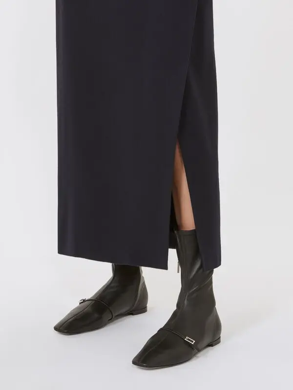 Max Mara Wrap Wool Skirt