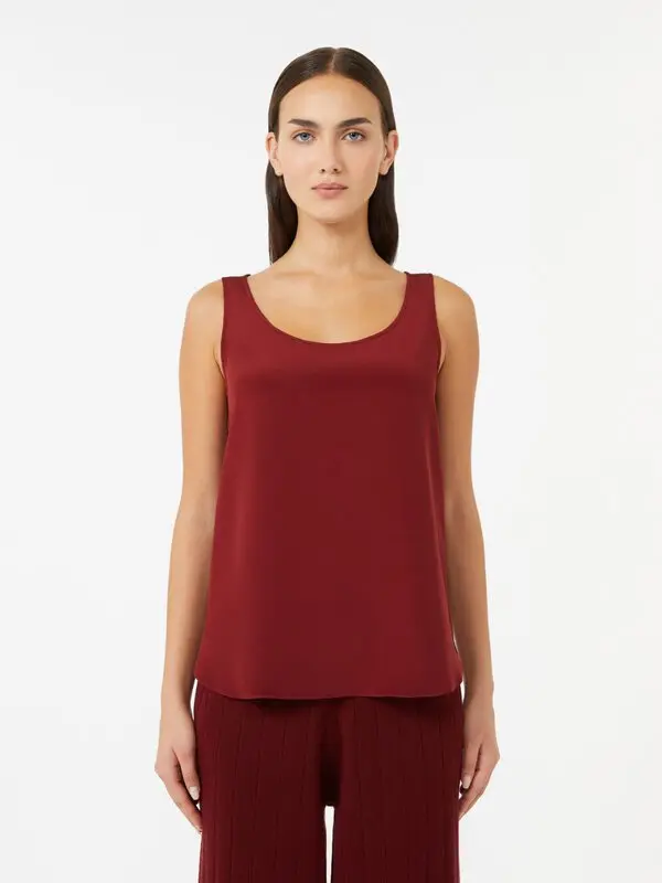 Max Mara Silk Crêpe De Chine Top