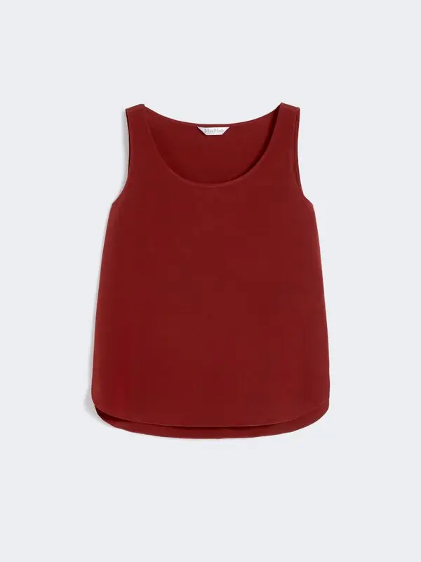 Max Mara Silk Crêpe De Chine Top