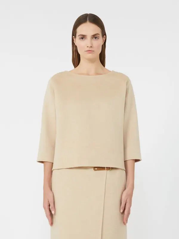 Max Mara Crew Neck Blouse