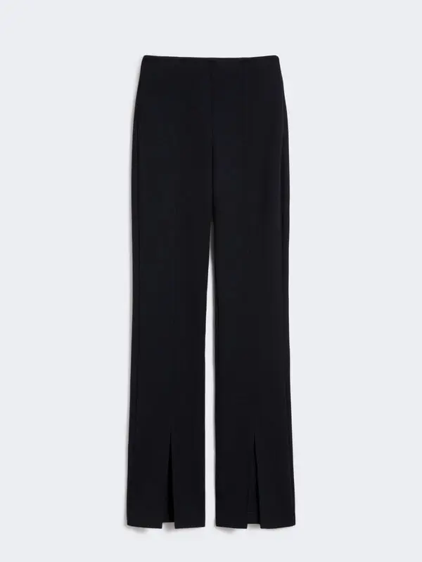 Max Mara Gabardine And Jersey Trousers