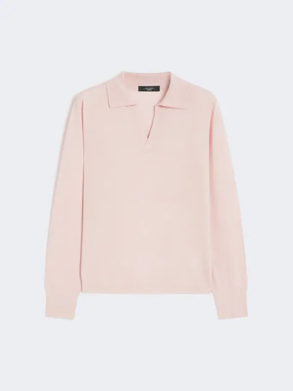 Max Mara Wool And Cashmere Polo Shirt