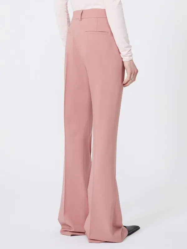Max Mara Slim Flared Trousers - Antique Rose