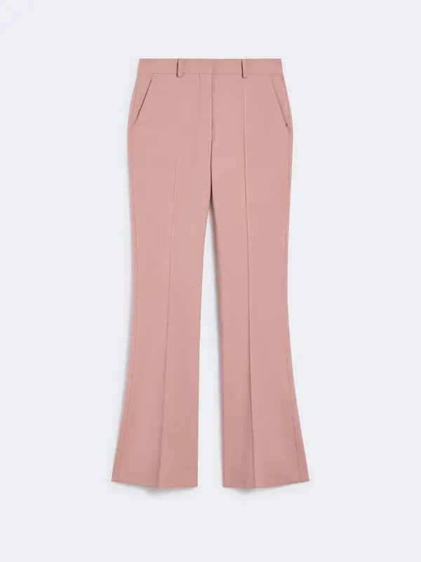 Max Mara Slim Flared Trousers - Antique Rose