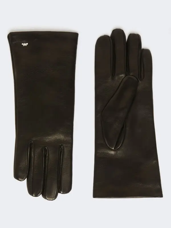 Max Mara Nappa Leather Gloves