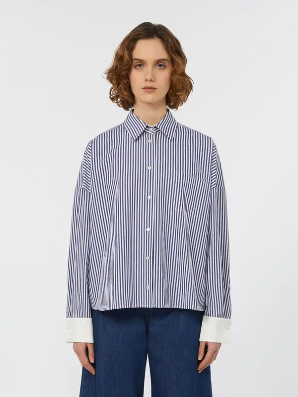 Max Mara Oversized Poplin Shirt