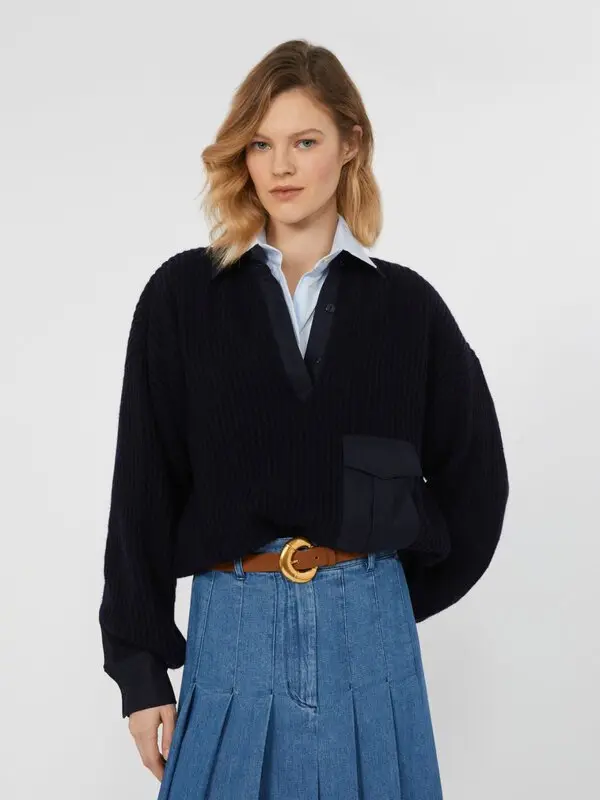 Max Mara Wool And Cashmere Pullover
