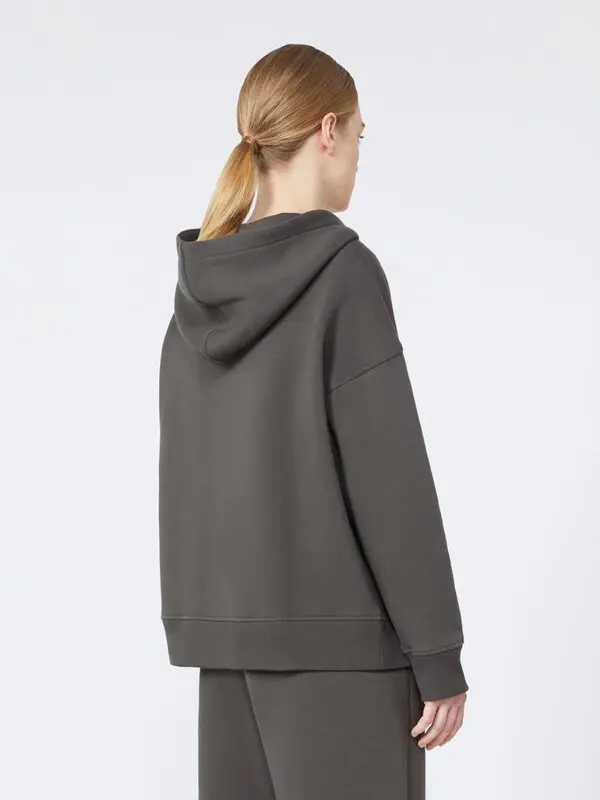 Max Mara Hooded Zip-up Sweatshirt
