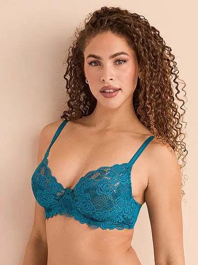 Victoria's Secret Adore Me London Balconette Bra - Blue