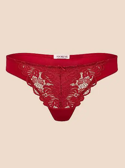 Victoria's Secret Adore Me London Thong Panty - Red