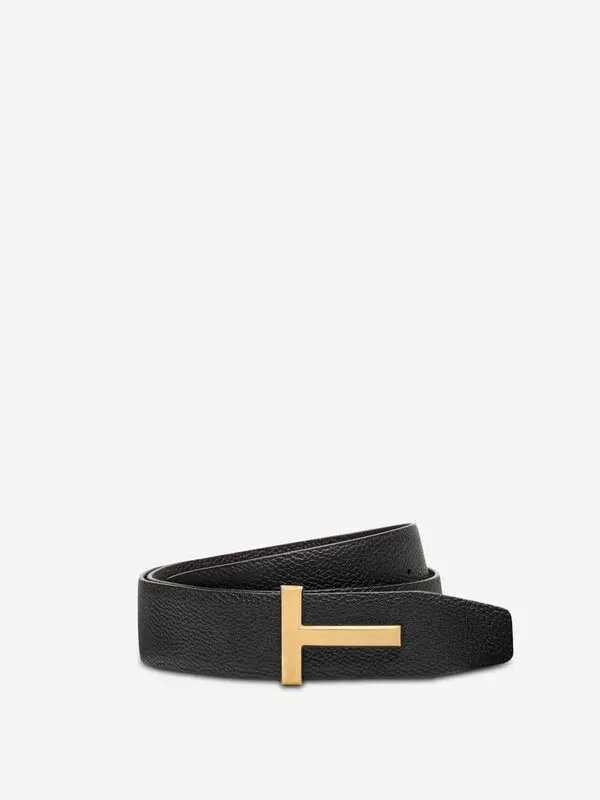 TOM FORD Reversible T Belt - Black