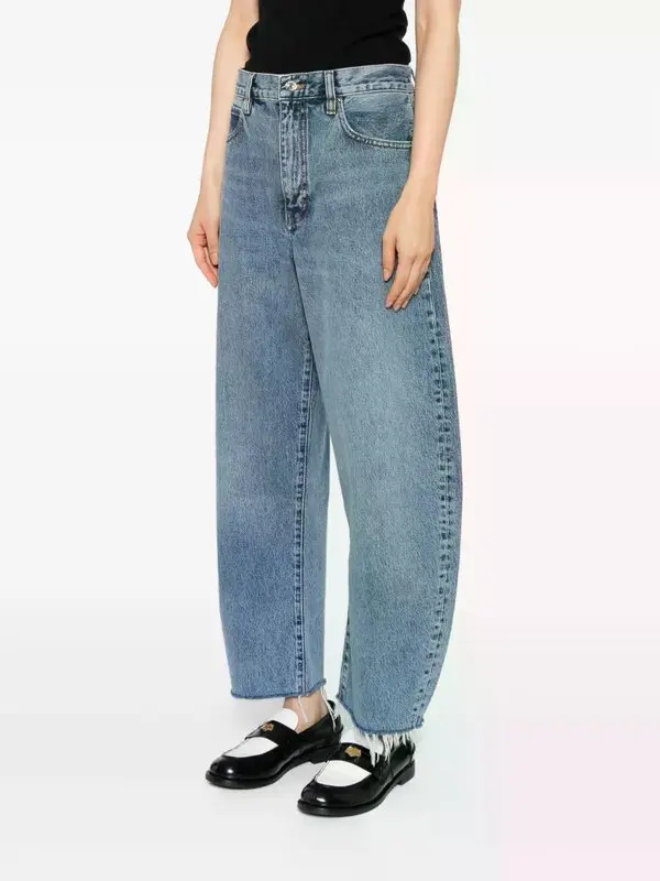 FRAME Bubble Cropped Jeans