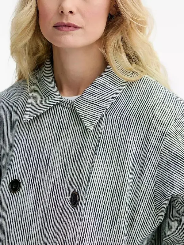 SESSUN Striped Oversized Jacket