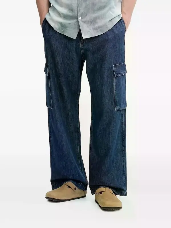 IRO PARIS Cargo-pockets Wide-leg Jeans