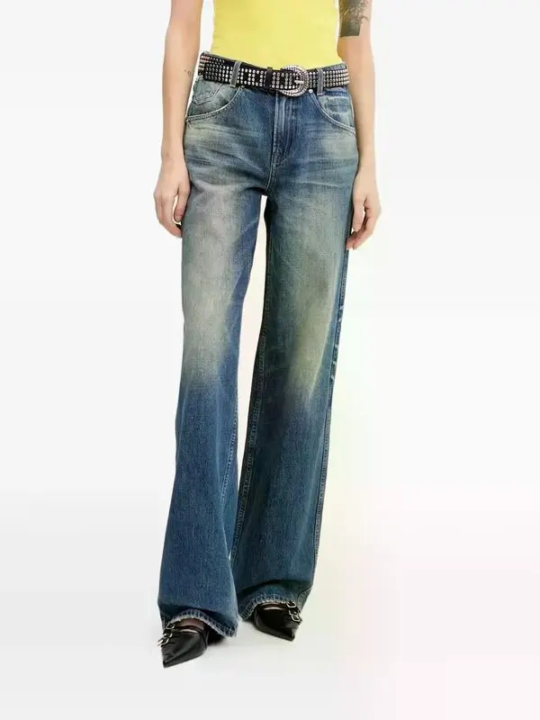 Miss Sixty Faded High-waist Jeans