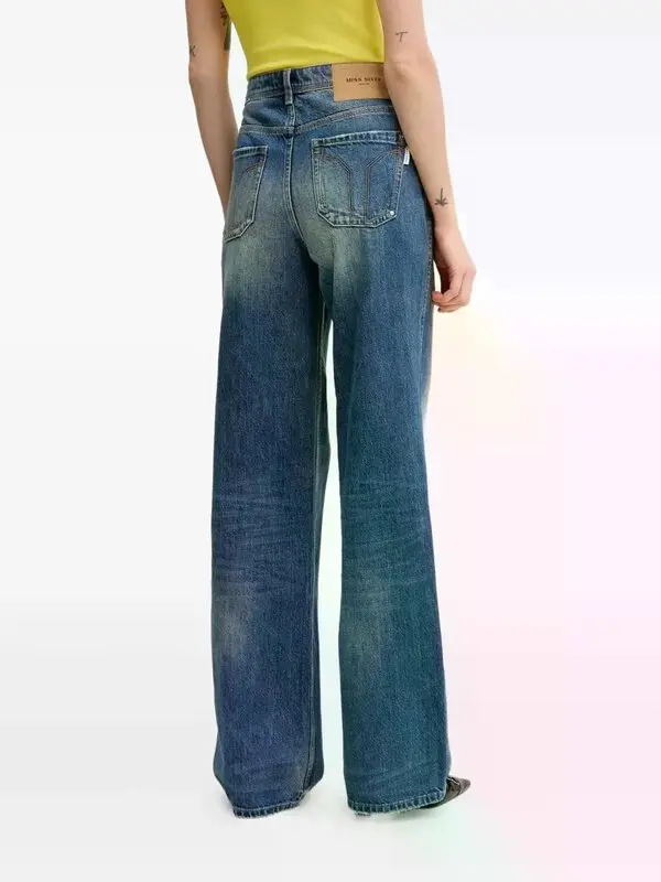 Miss Sixty Faded High-waist Jeans