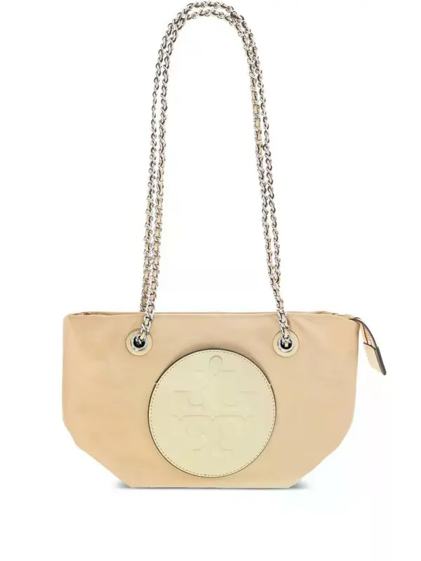 Tory Burch Logo-patch Chain Tote Bag