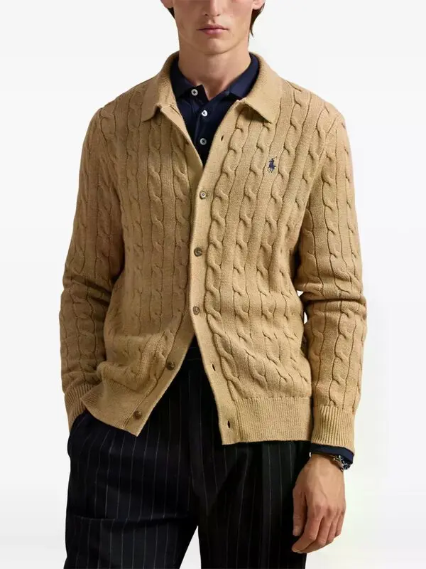Polo Ralph Lauren Cable-knit Button-up Cardigan
