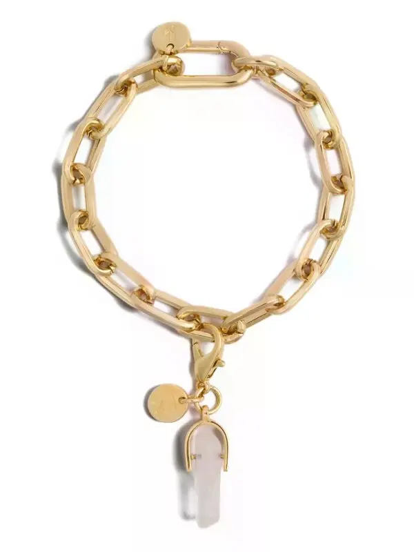 La DoubleJ Mini Obelisk Charm - Gold