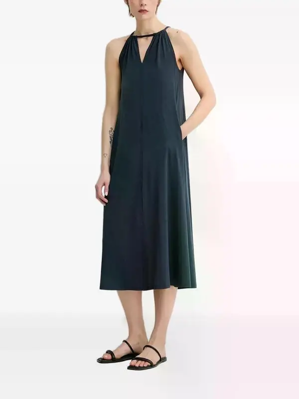 Marc O'polo Tie-neck Midi Dress