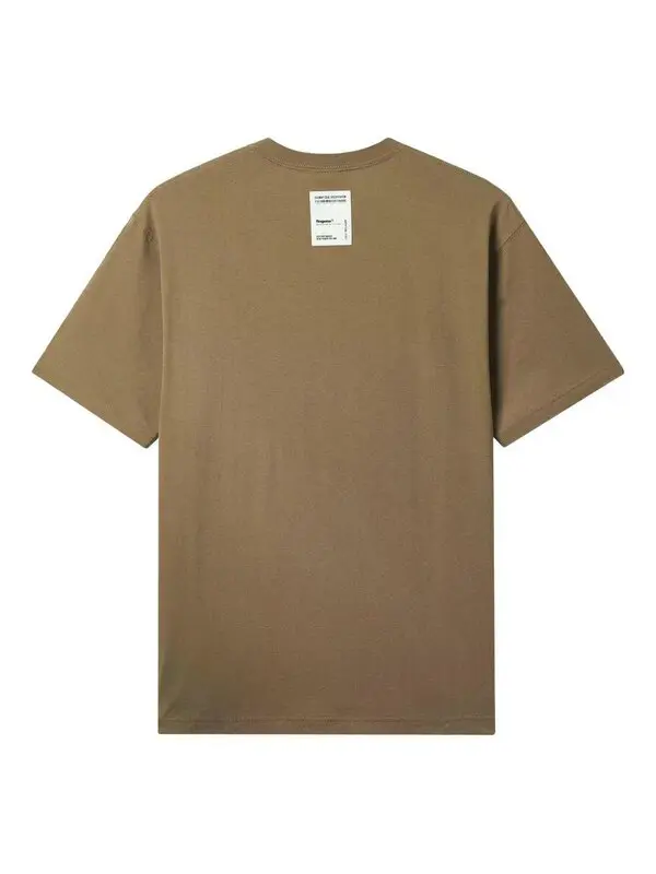 FINGERCROXX Skull-crossbones Cotton T-shirt - Brown
