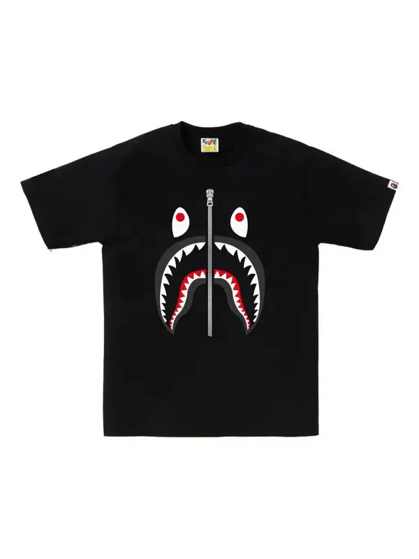 A BATHING APE Printed T-shirt - Black