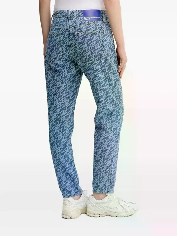 Karl Lagerfeld Logo-print Jeans
