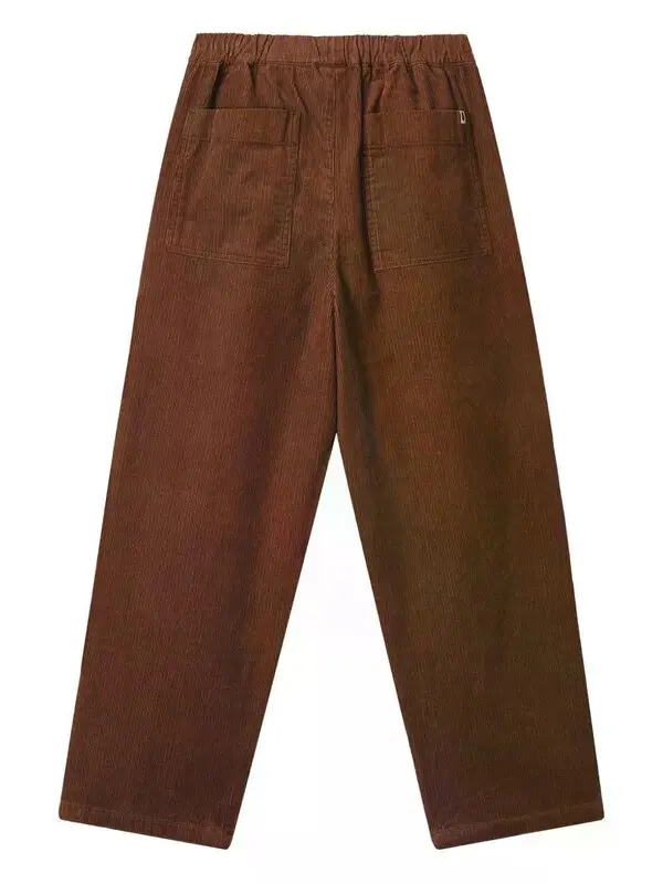 FINGERCROXX Embroidered Corduroy Trousers