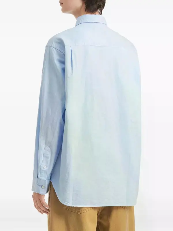 FINGERCROXX Embroidered-patch Shirt