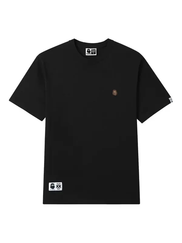 FINGERCROXX Logo-appliqué T-shirt - Black