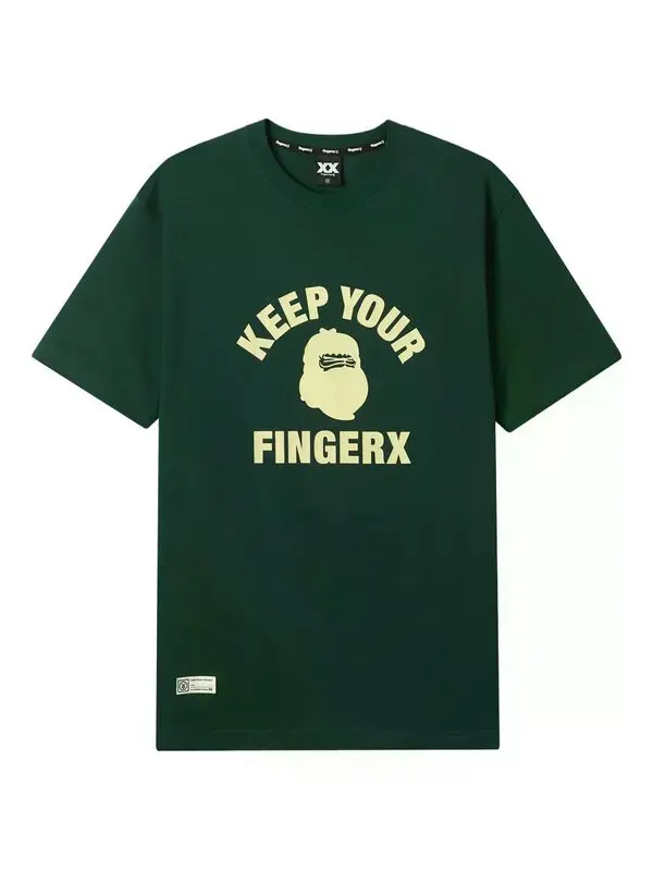 FINGERCROXX Graphic-print T-shirt - Green