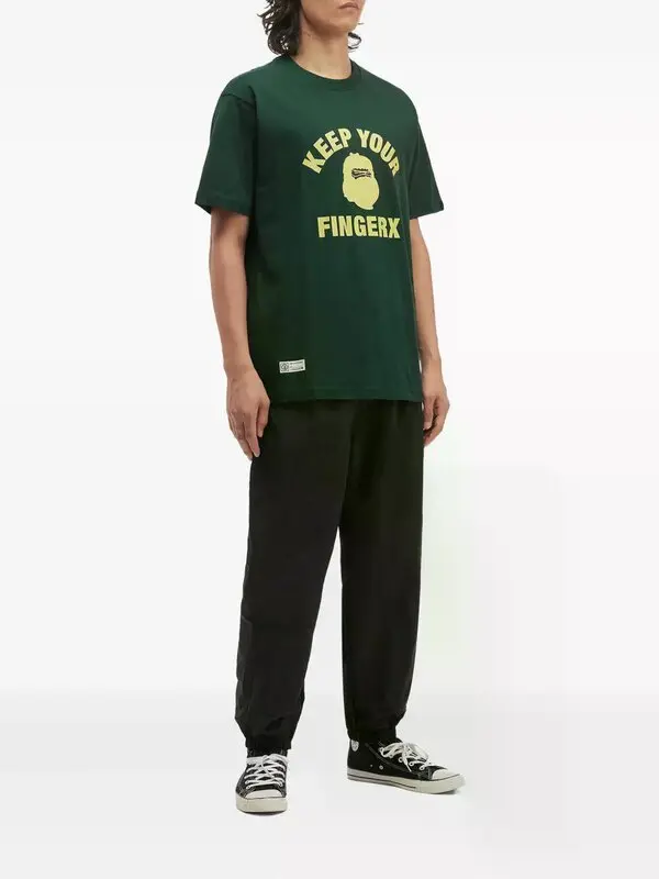 FINGERCROXX Graphic-print T-shirt - Green